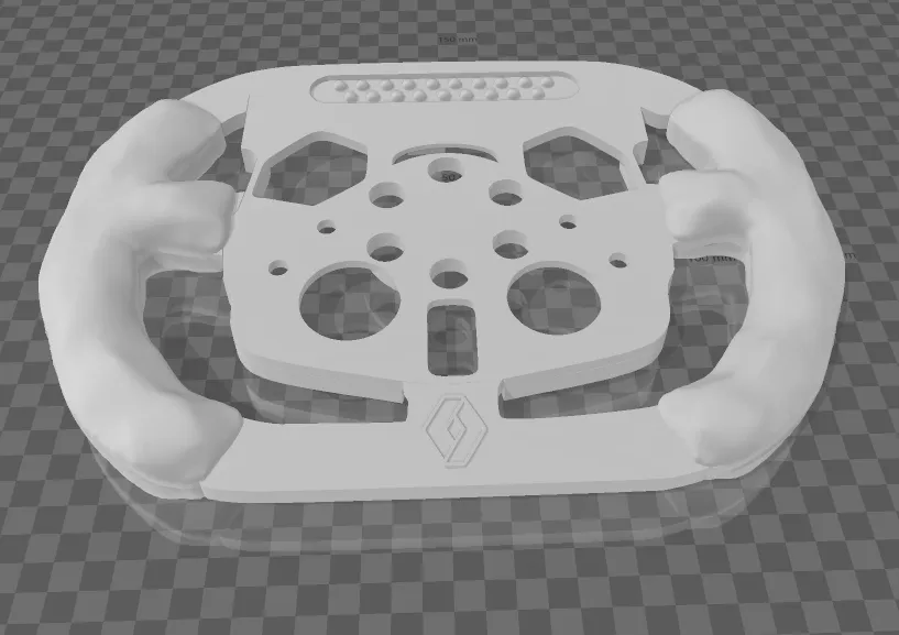 雷诺 R25 方向盘附加组件适用于罗技 G29 二次创作 - 来自 raDius.McFly - MakerWorld