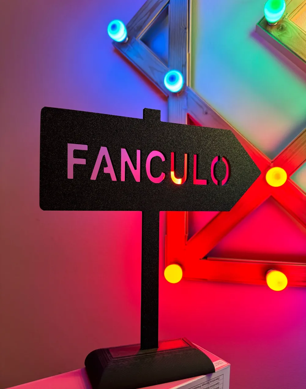 Fanculo Sign by MikeHyde - MakerWorld