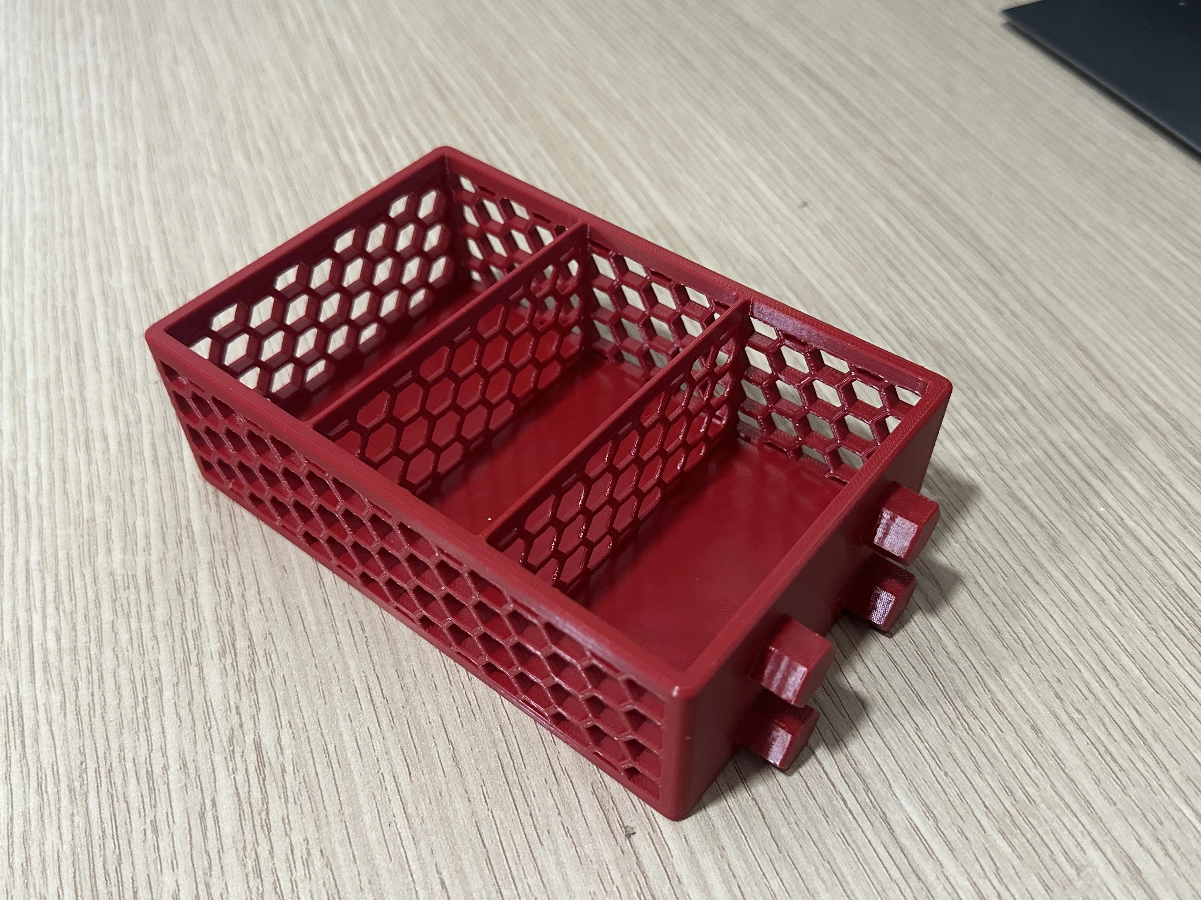 Easy to Remove Inserts HSW Honeycomb Storage Wall - Free 3D Print Model ...