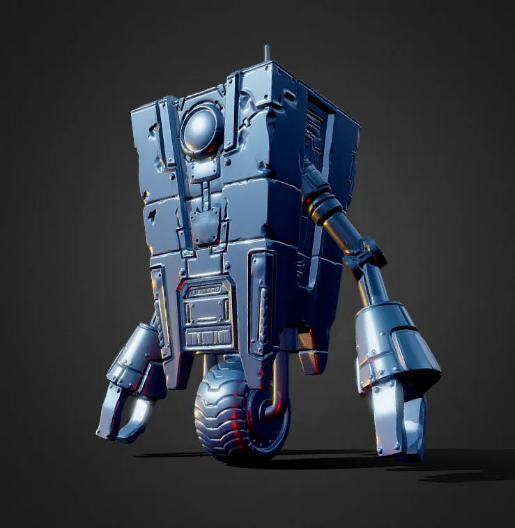 ClapTrap Borderlands - Free 3D Print Model - MakerWorld