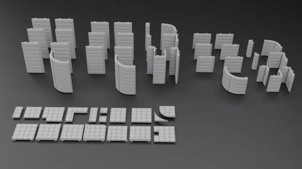 DnD Terrain Stylished Stone Textures by battle.deancz - MakerWorld