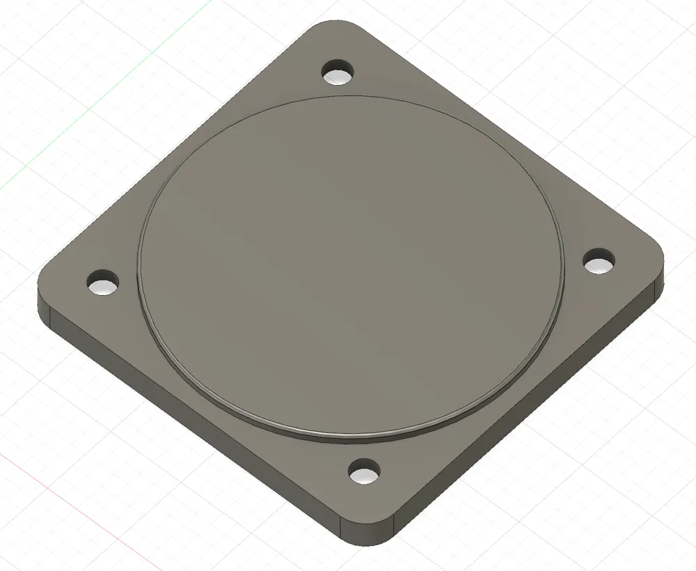 Instrument Panel Blanking Plate (2 1/4") by Chad - MakerWorld