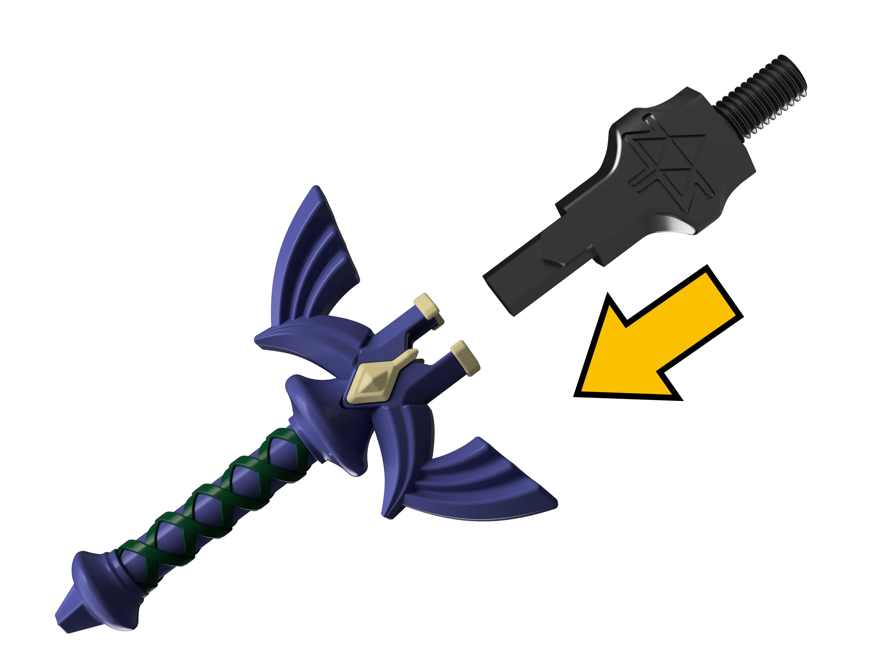 Master Sword Pen by Neebick MakerWorld: Download Free 3D Models
