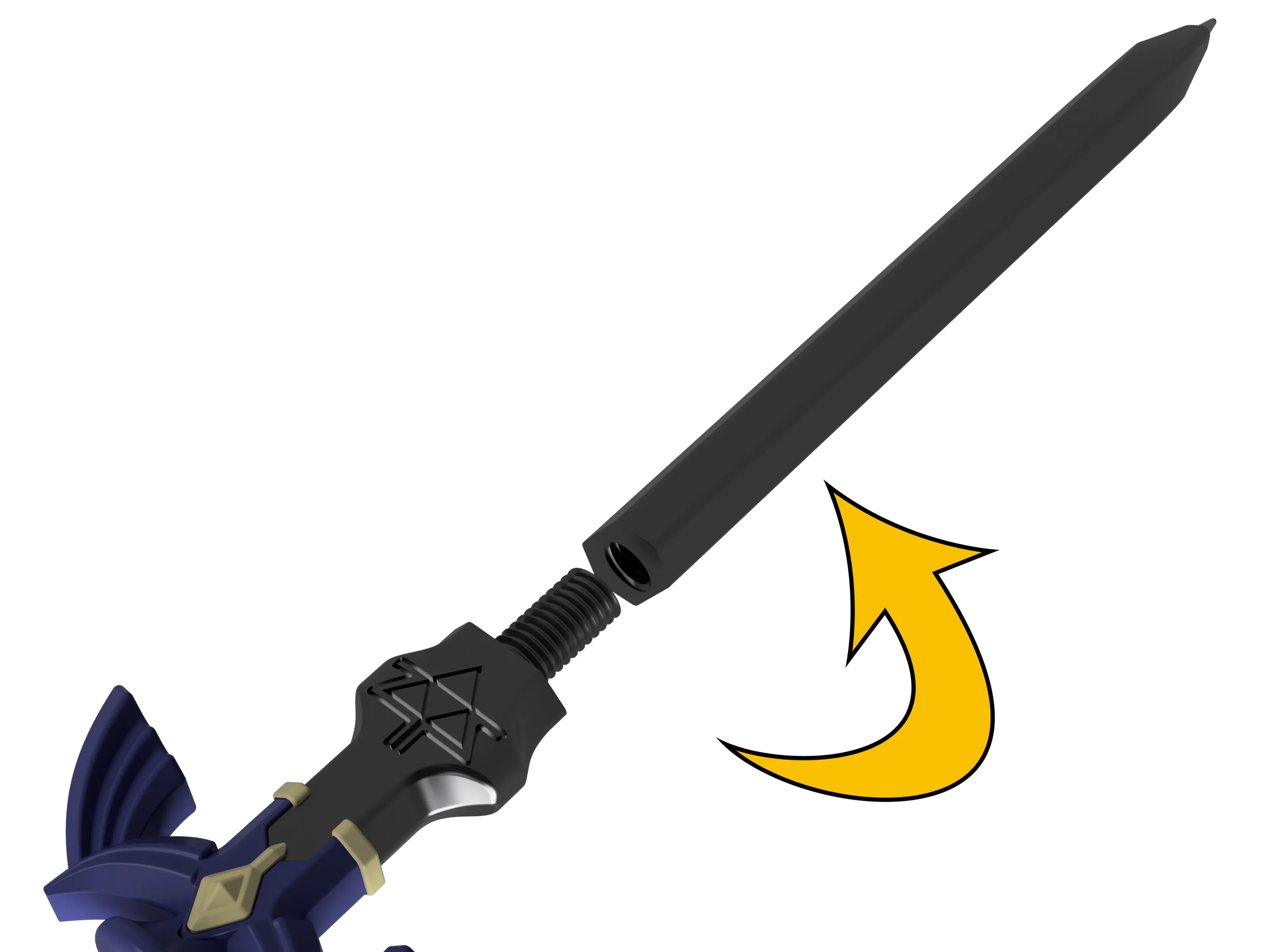 Master Sword Pen by Neebick MakerWorld: Download Free 3D Models