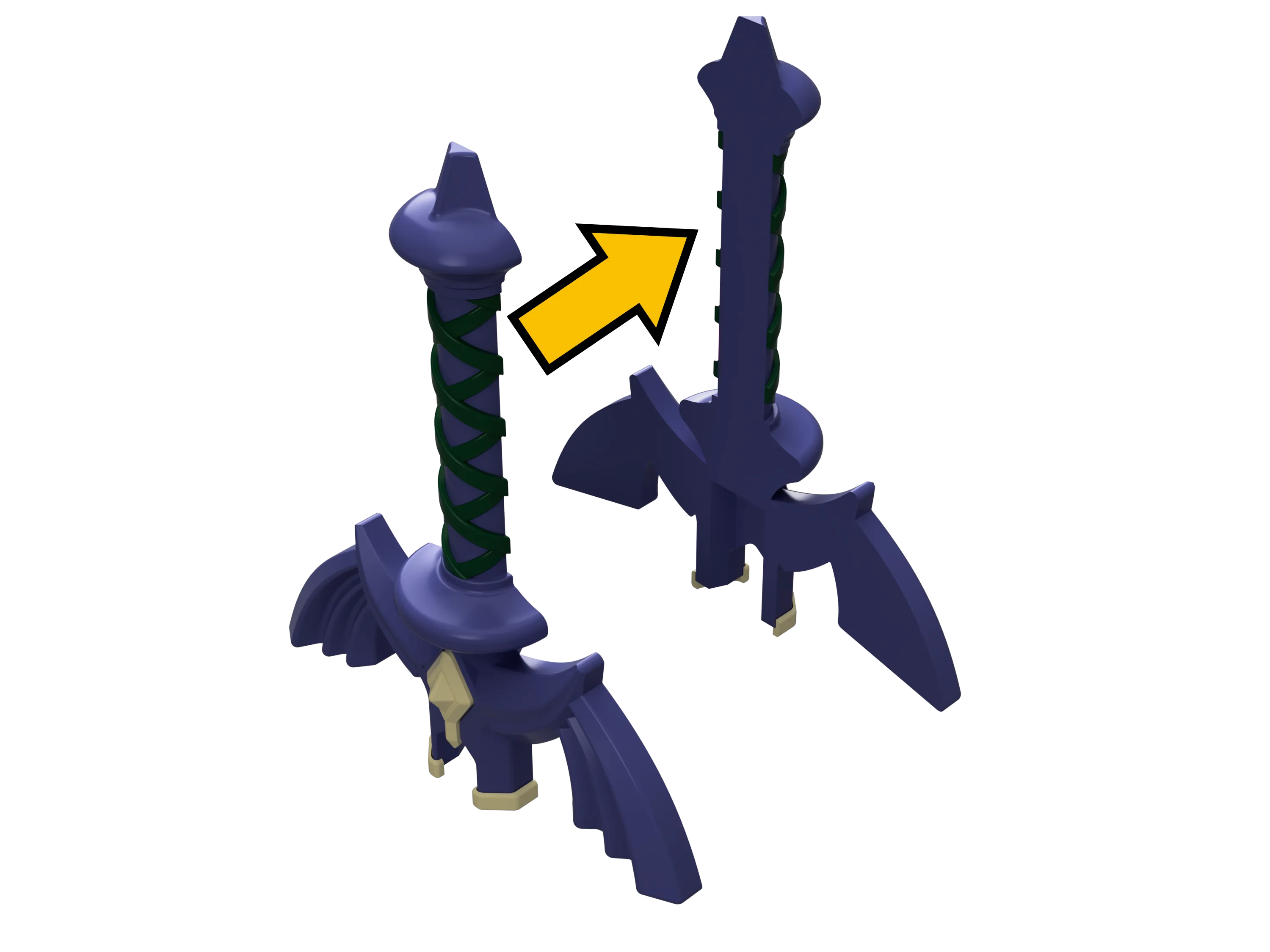 Master Sword Pen by Neebick MakerWorld: Download Free 3D Models