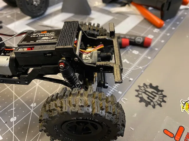 SCX24 Power Wagon Front Bumper by rdog - MakerWorld