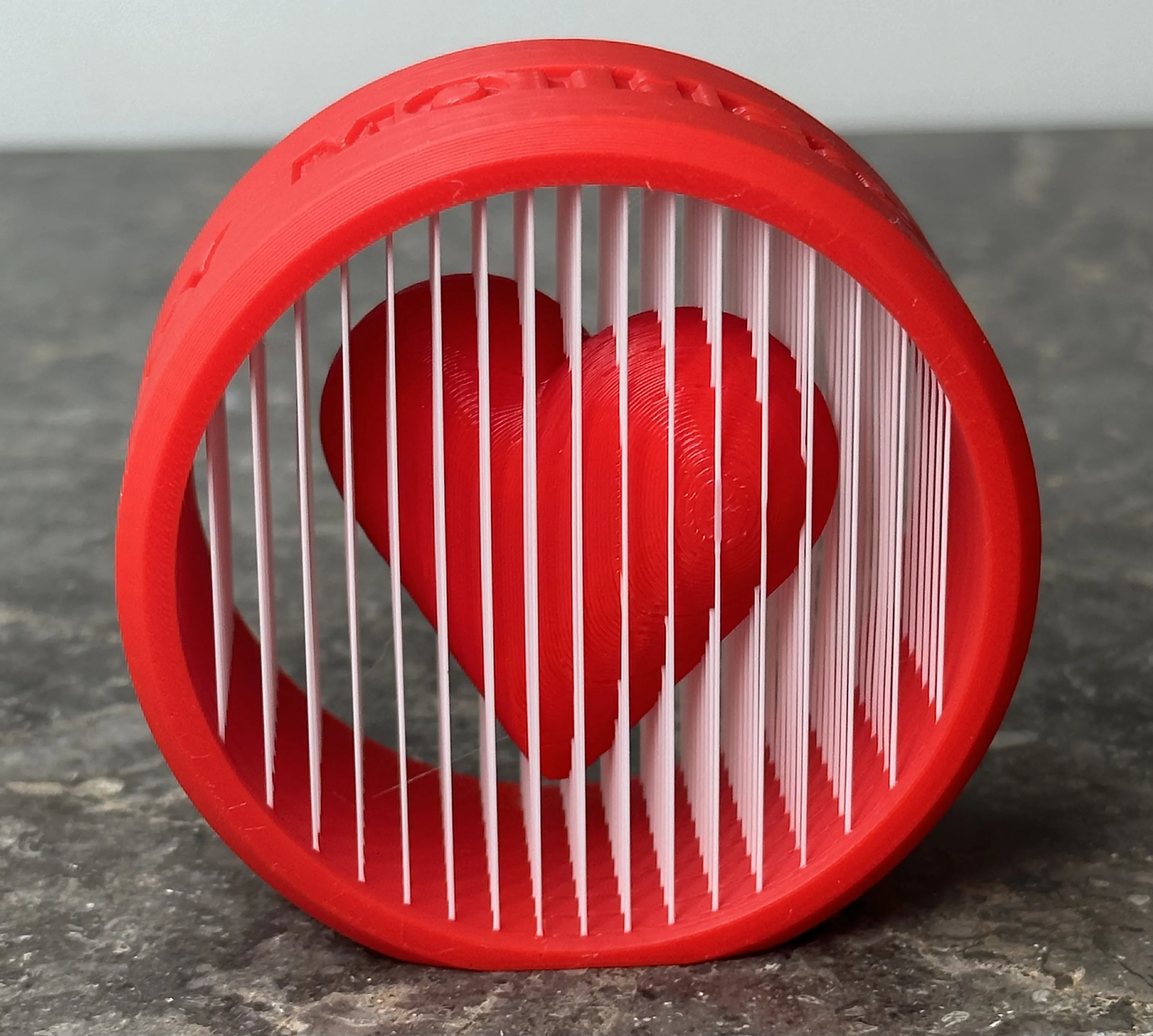 Suspended Heart - Free 3D Print Model - MakerWorld