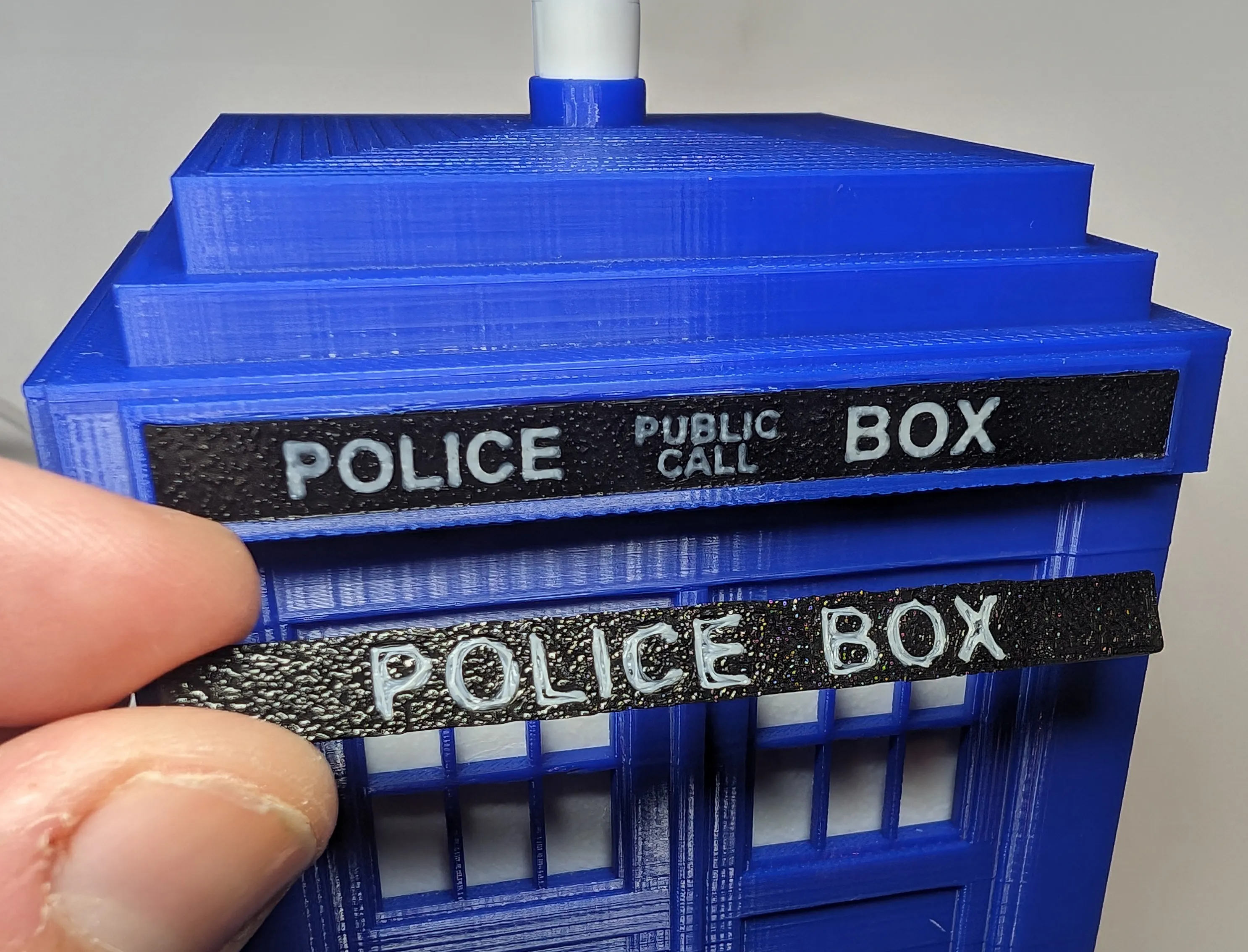 TARDIS LED Lamp - Free 3D Print Model - MakerWorld