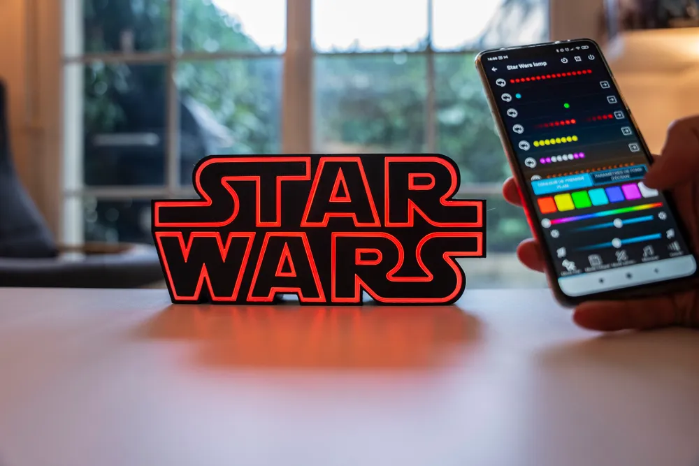 Star Wars Lamp - Remote control & App by Jéjé l'ingé - MakerWorld