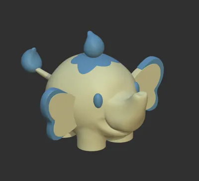 Teafant Palworld by KENNETHSHAWN1986 - MakerWorld