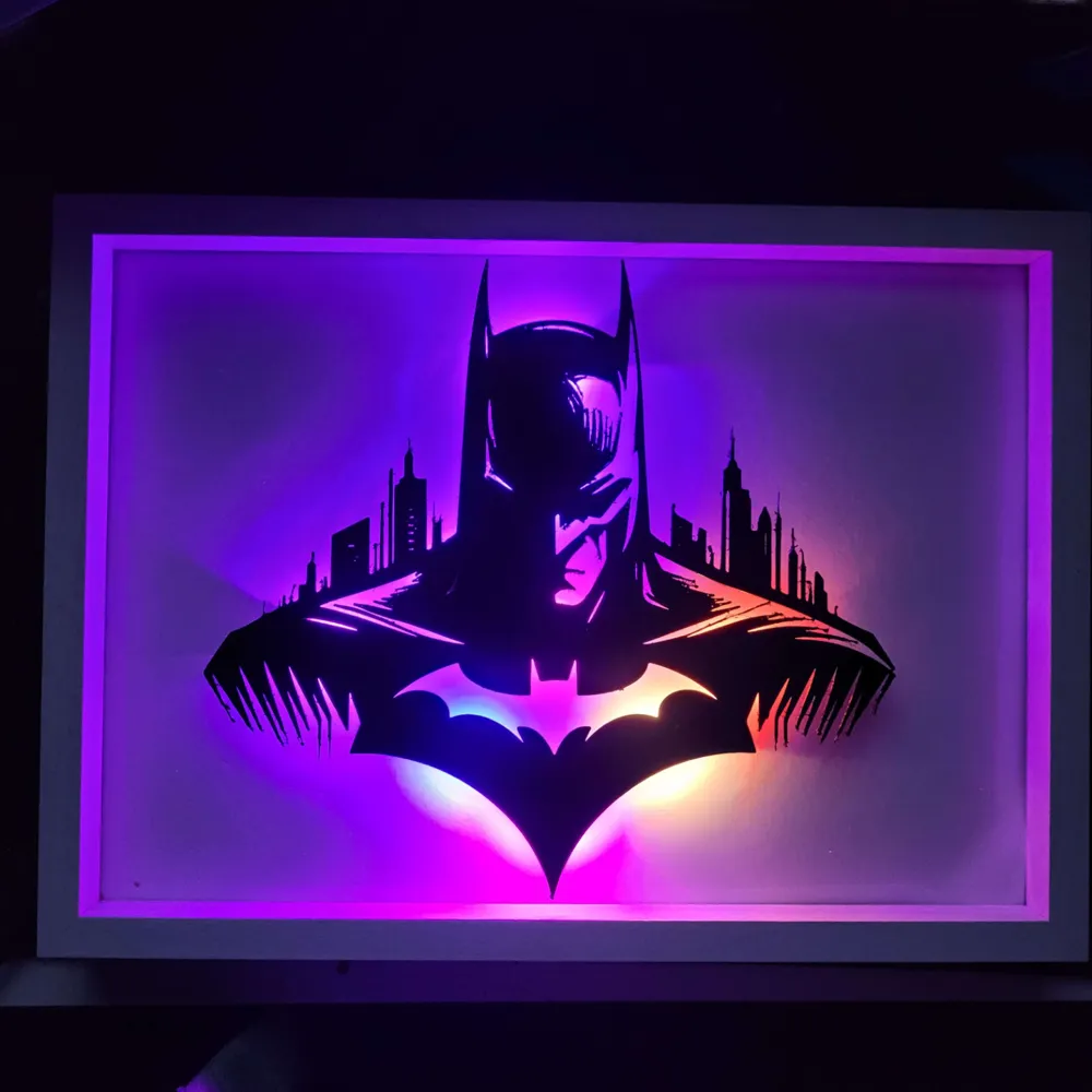Batman light frame by Ecaze - MakerWorld
