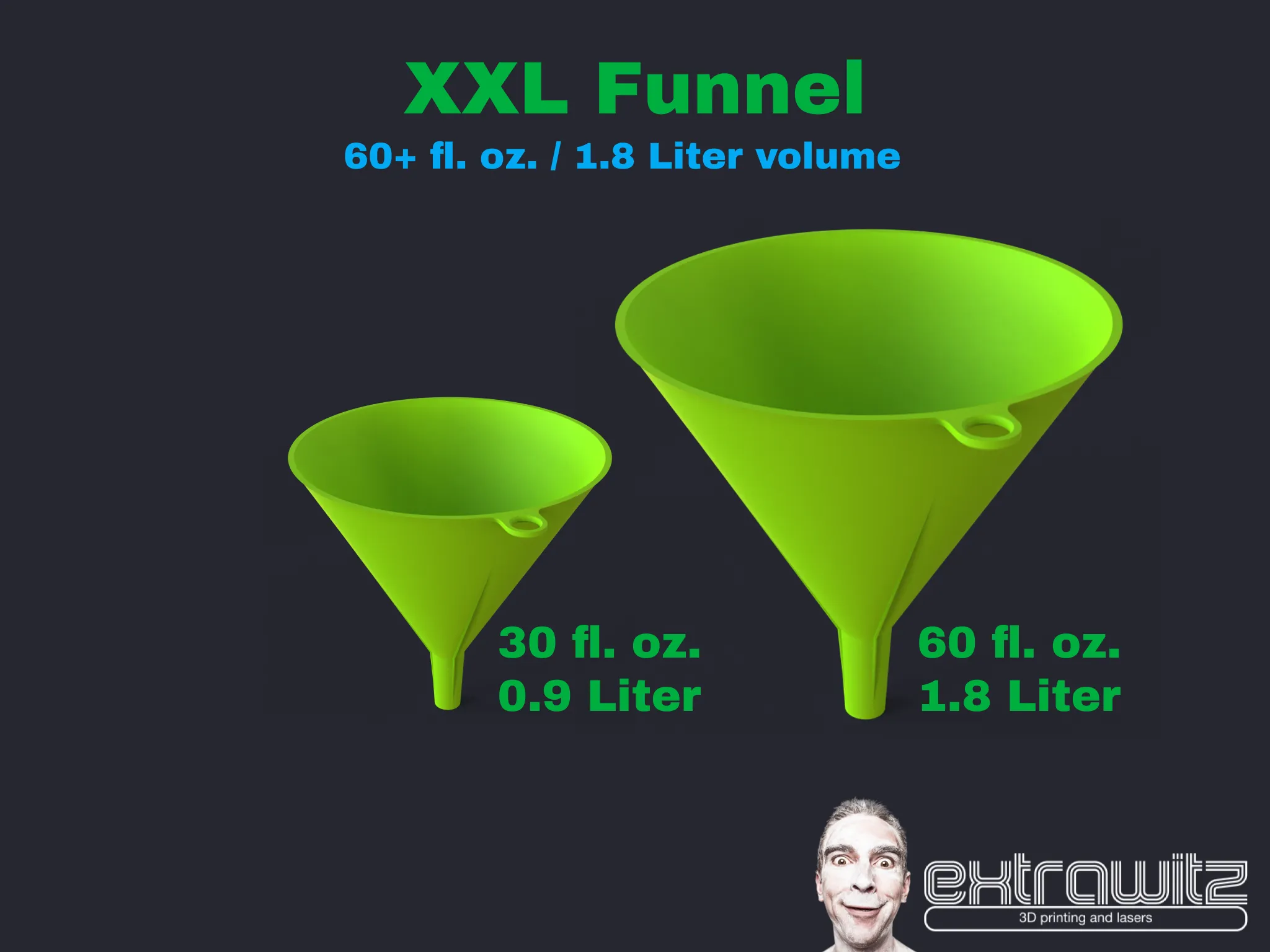 funnel with air outlet by extrawitz MakerWorld: Download Free 3D Models