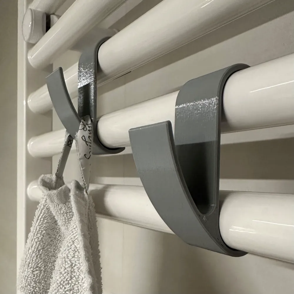 Bathroom Towel Hanger Remixed by Zalachenko - MakerWorld