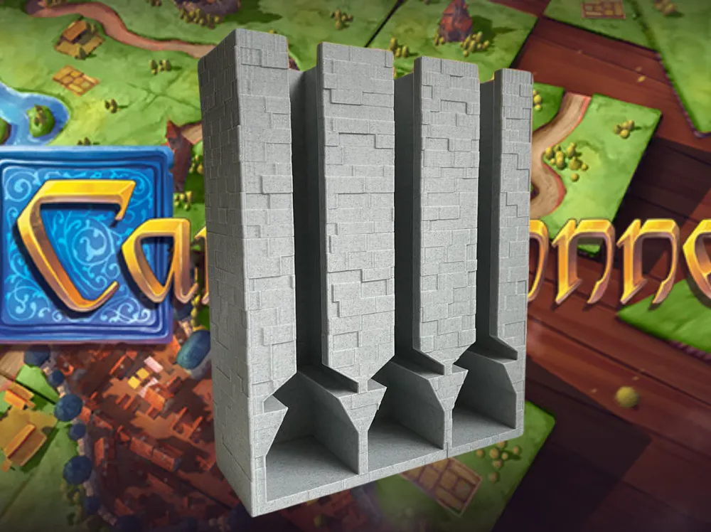Carcassonne Tile Tower by Lamero - MakerWorld