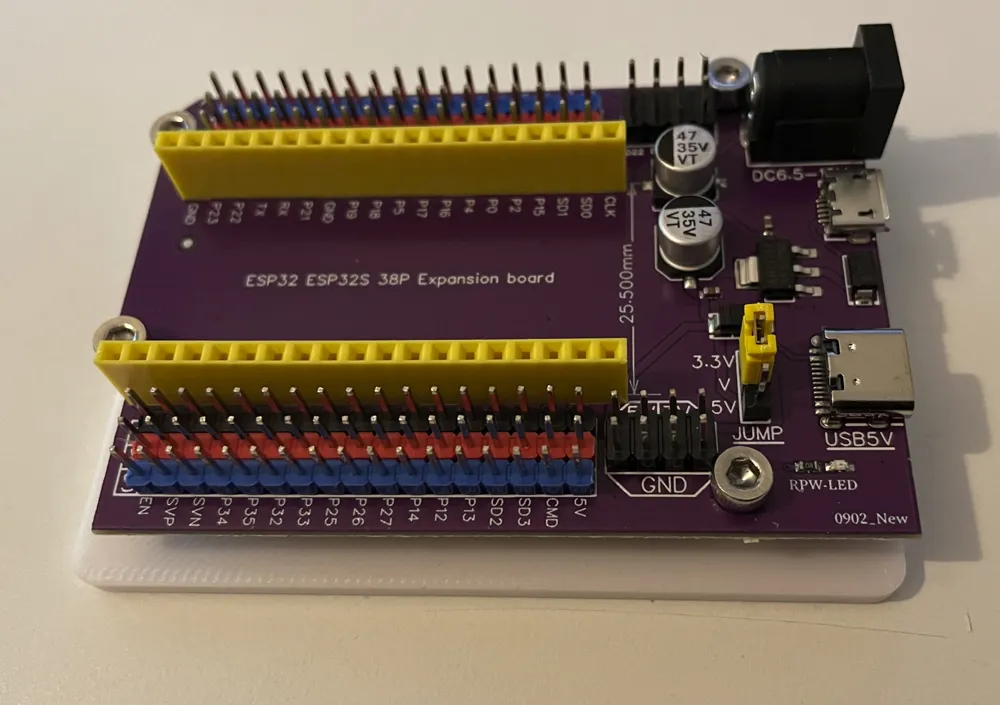 Esp32S 38Pin Expansion board Mount Plate by peter-s - MakerWorld