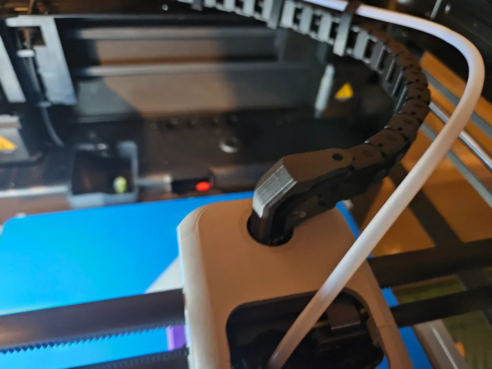 Cable Chain adapter Bambu lab P1 X by antonjoohansson - MakerWorld