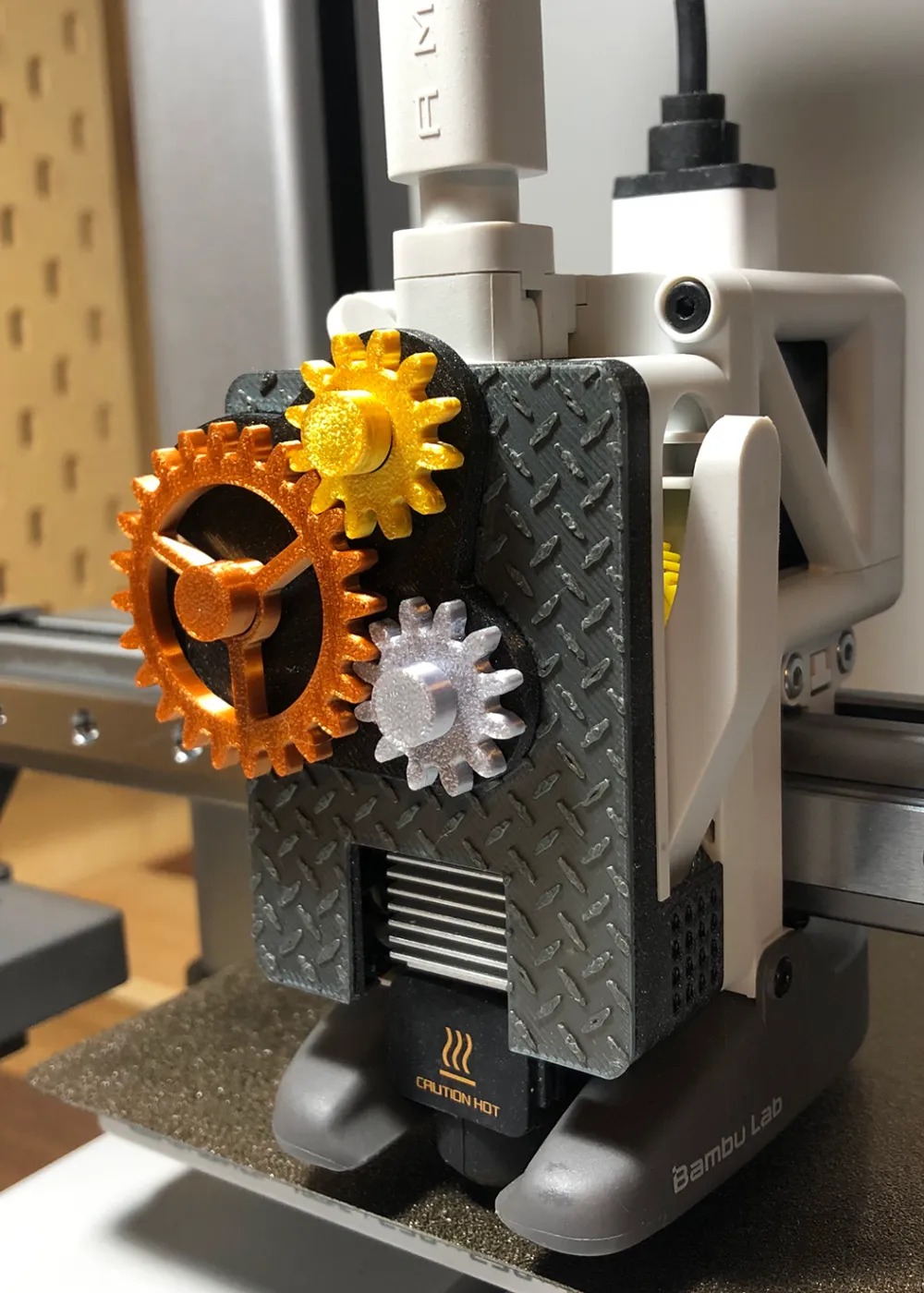 Gears Extruder Cover A1 by gagnierluc - MakerWorld