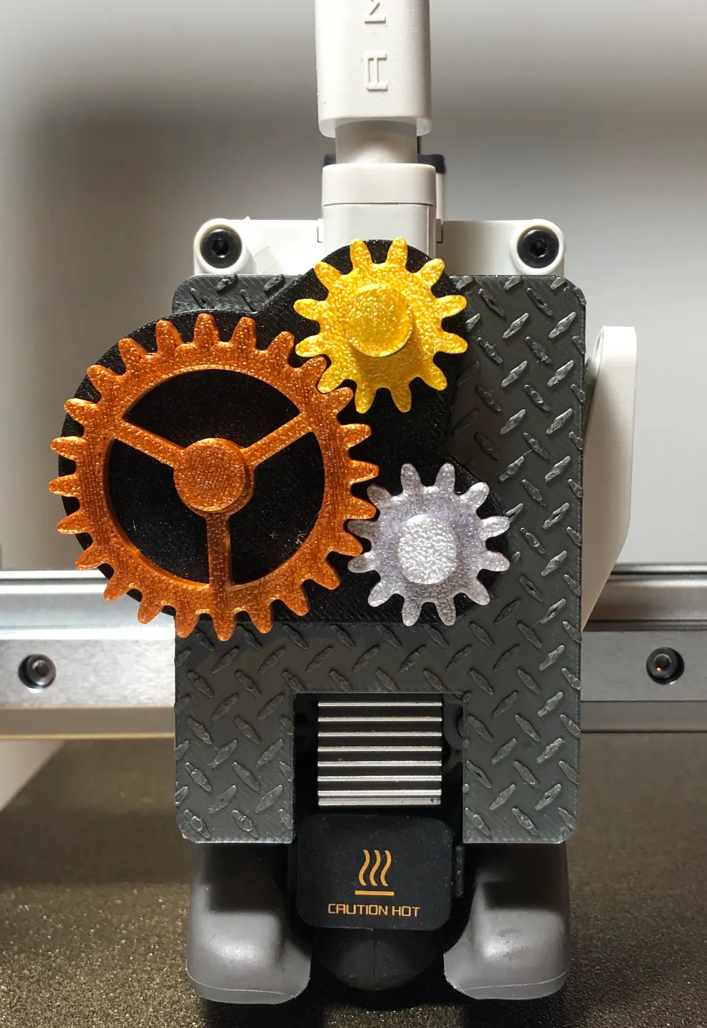Gears Extruder Cover A1 by gagnierluc - MakerWorld