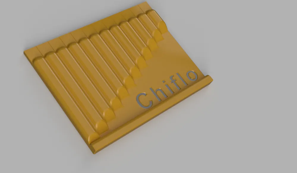 Chiflo_ pan flute 12 tones by ljhtom (Javier Hernando) - MakerWorld