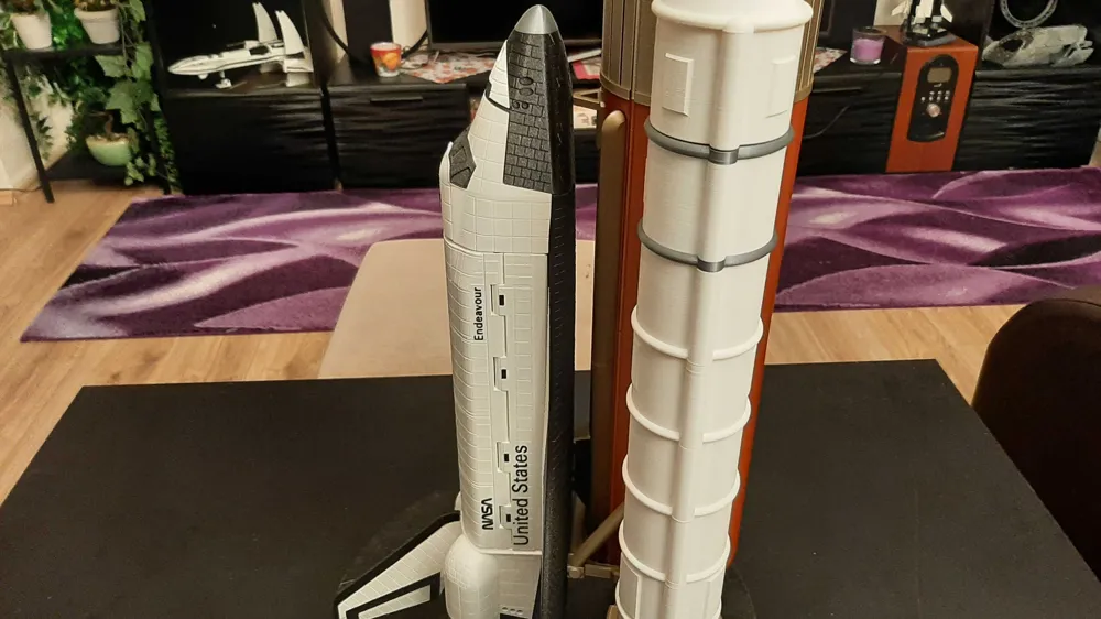 Booster Pack for the Space Shuttle Endeavour - Free 3D Print Model ...