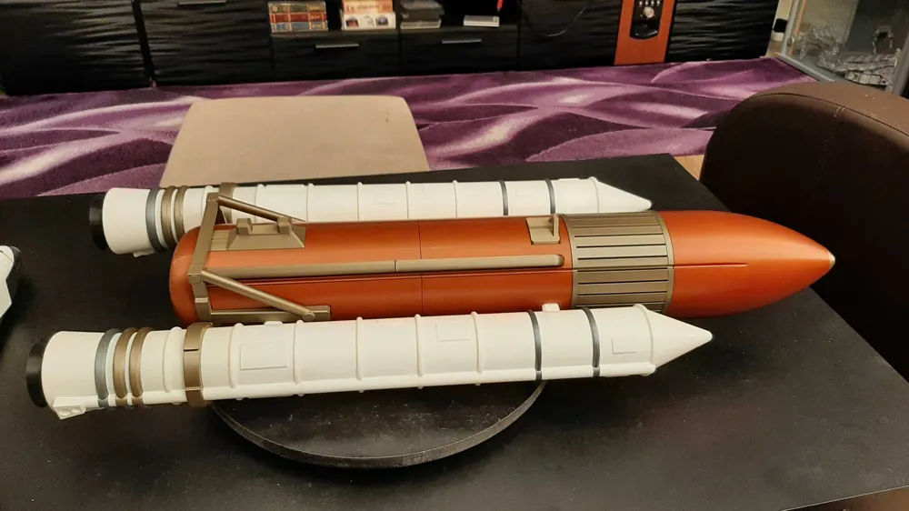 Booster Pack for the Space Shuttle Endeavour - Free 3D Print Model ...