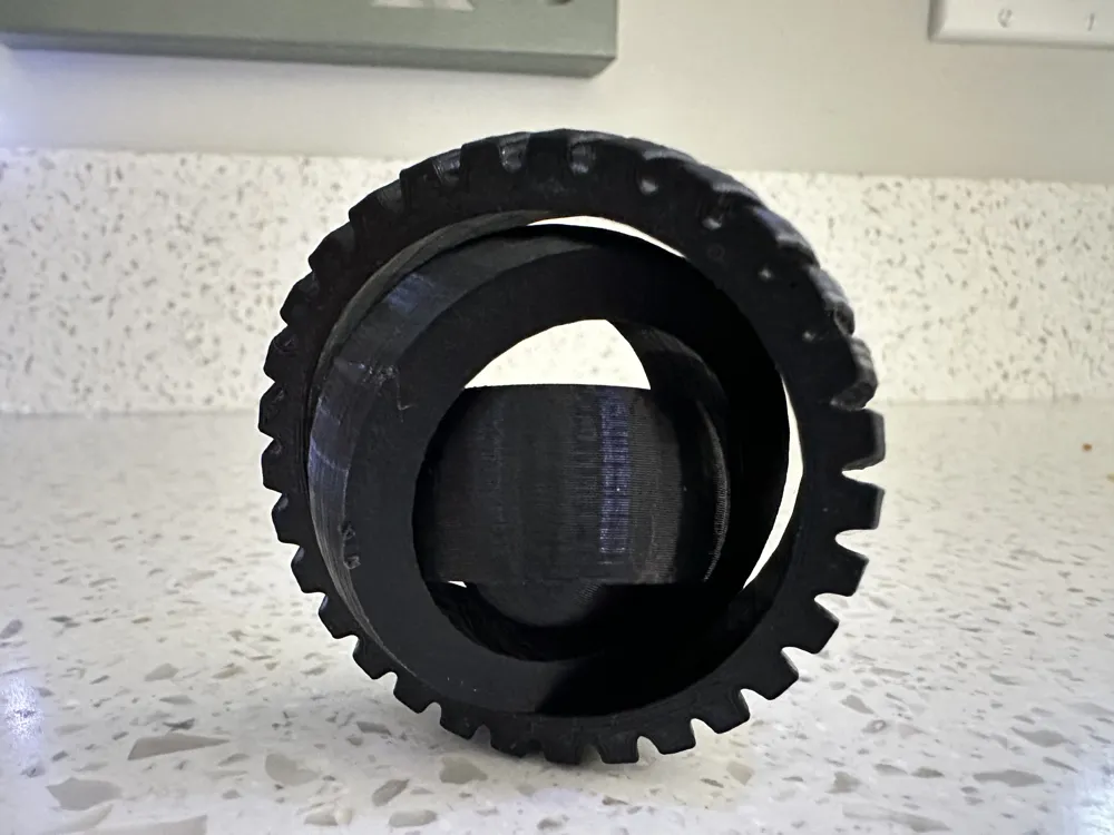 3D Printed Fidget Toy - Set of Rotating Rings by lilfish06 - MakerWorld