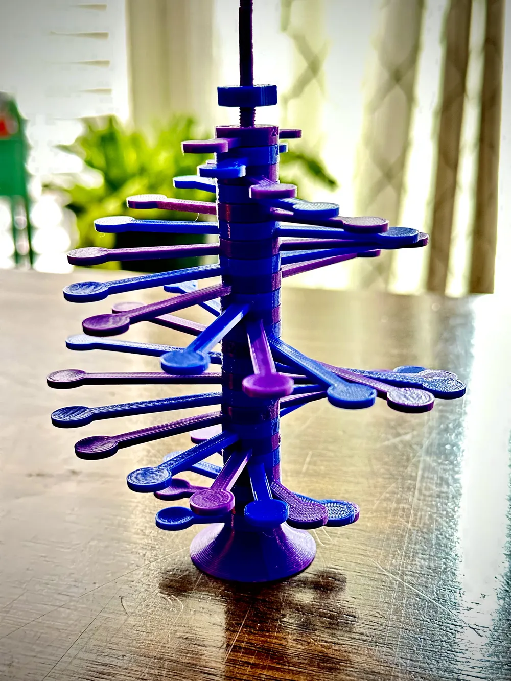 Spiral Physics Toy - Helicone Kinetic Sculpture - Satisfying Fidget by ...