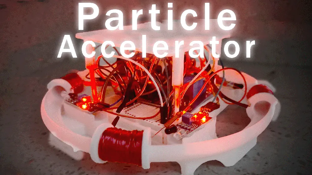 Particle Accelerator DIY - Electromagnetic Acceleration by lilfish06 ...