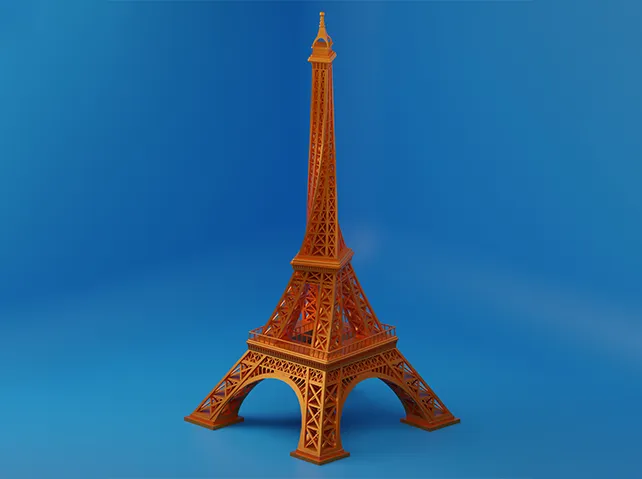 TWISTED EIFFEL TOWER by 3d Print Architect - MakerWorld