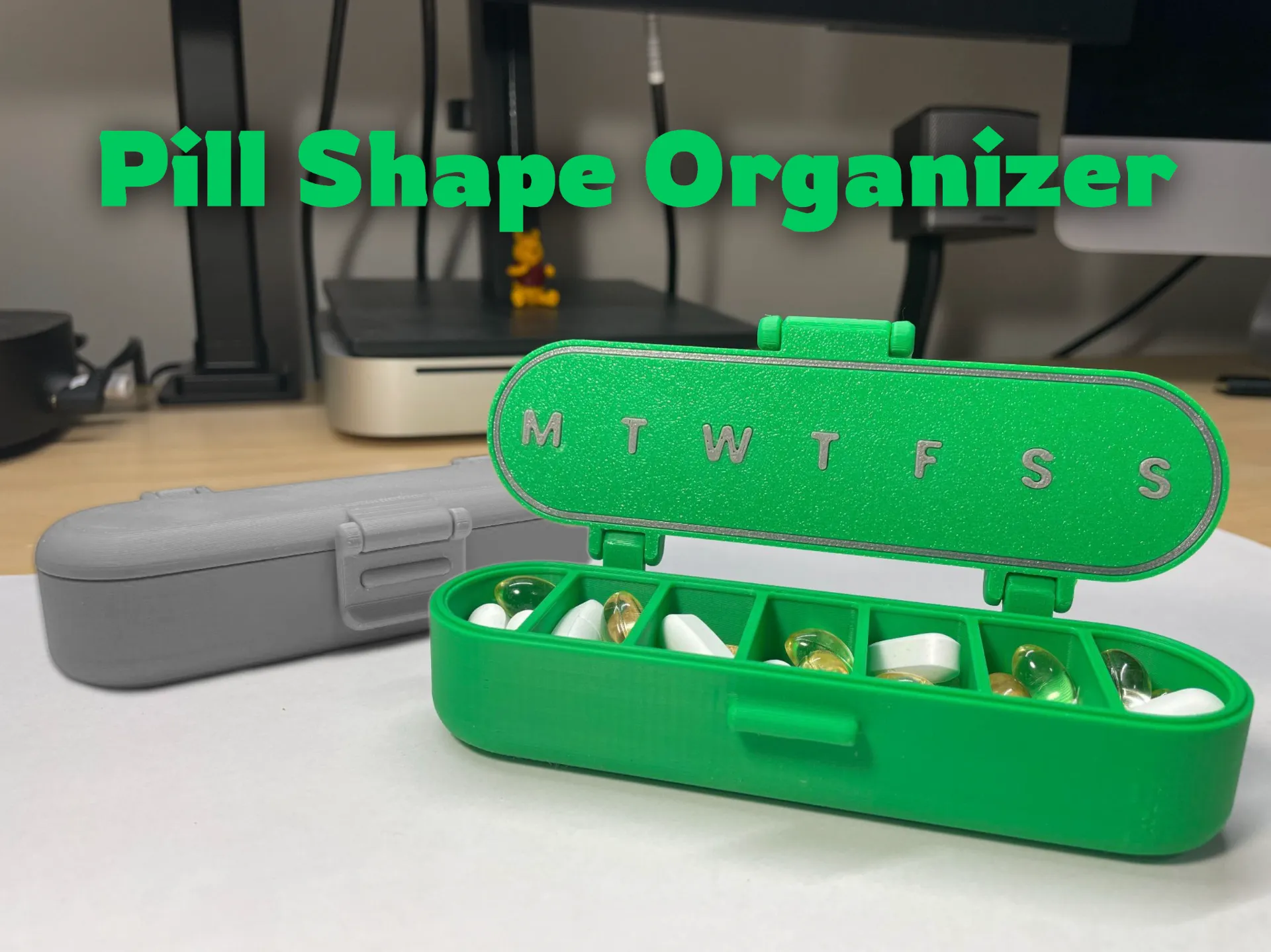 Pocket Sized Pill Case - Free 3D Print Model - MakerWorld