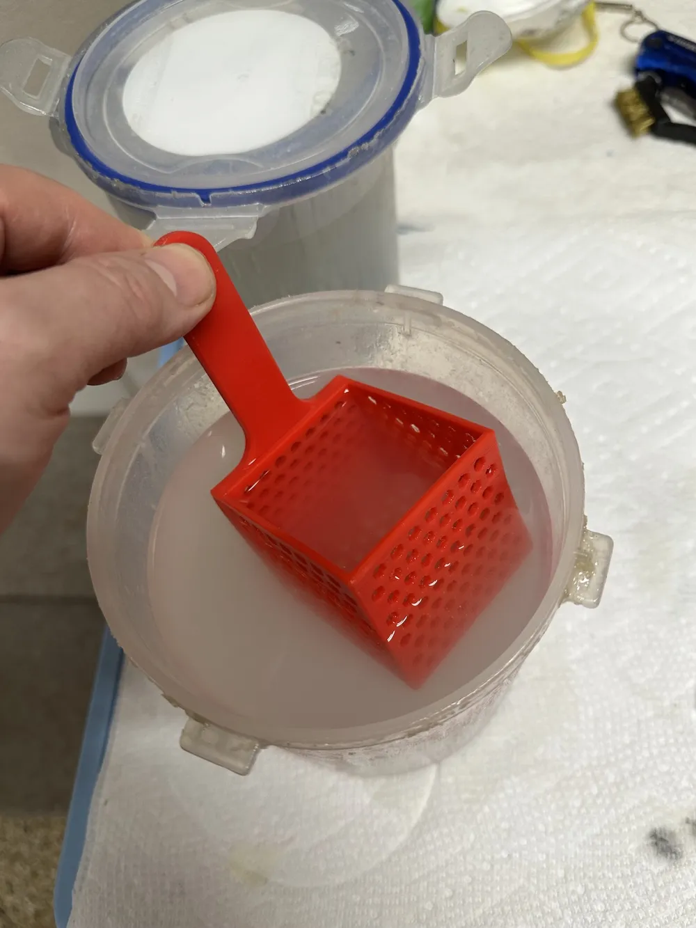 Resin Rinse Basket by Leif H. - MakerWorld