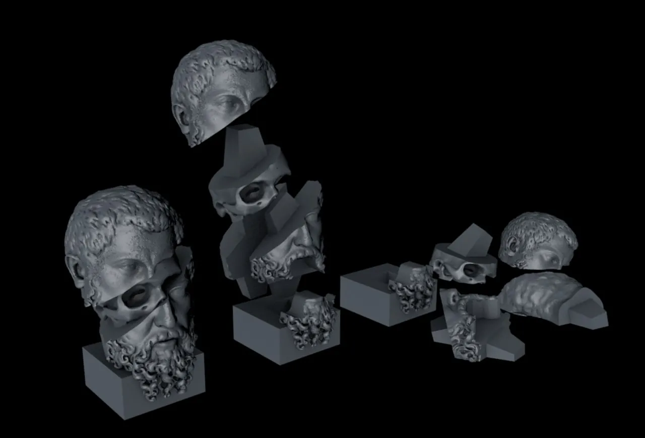 Insight Unveiled: Abstract Sculpture of Socrates by Collecticraft ...