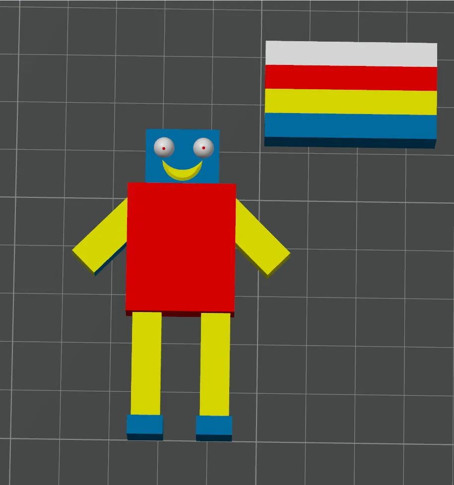 Blocky People by Luke B. - MakerWorld