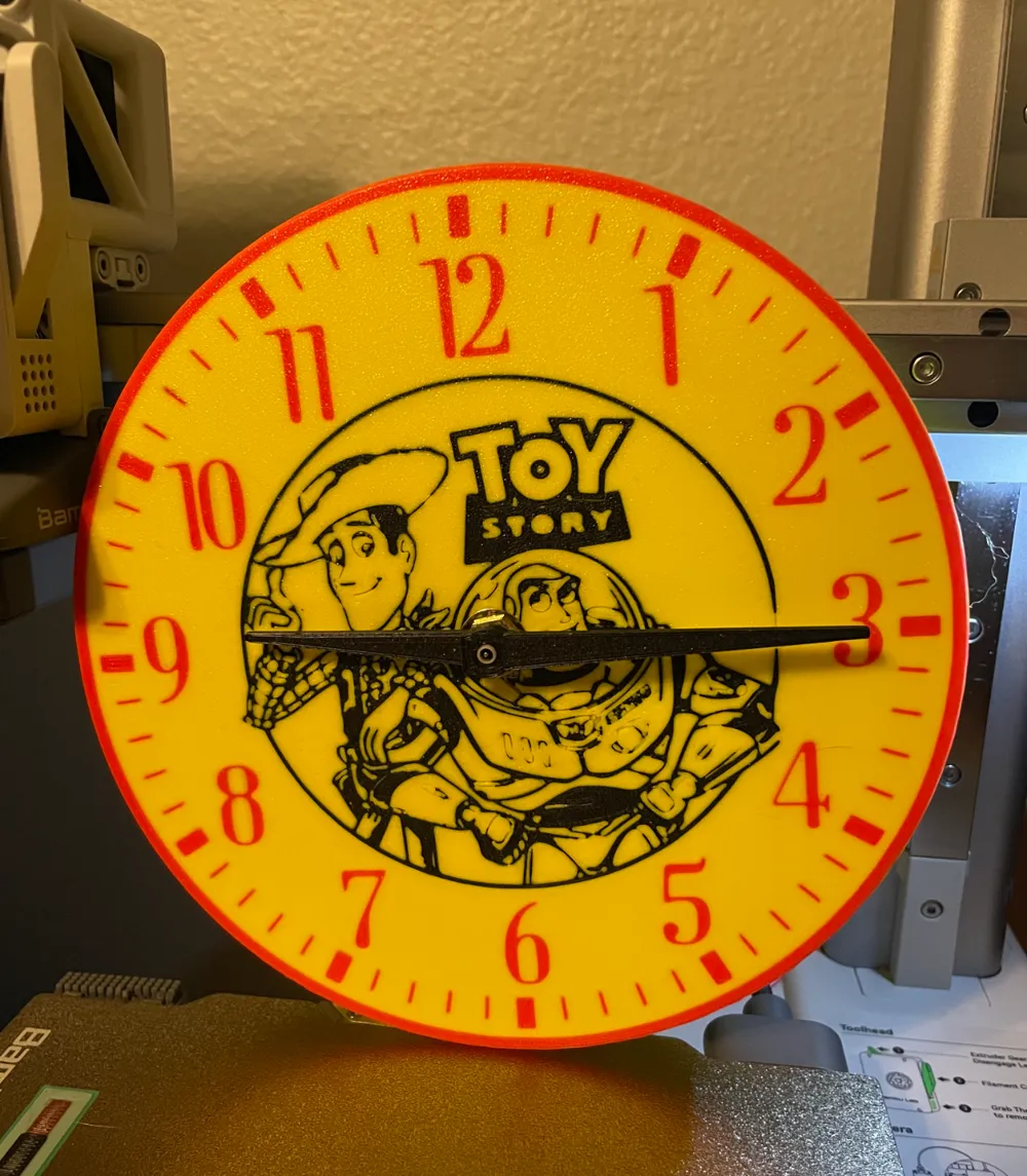 Toy Story clock by mwhatch417 - MakerWorld