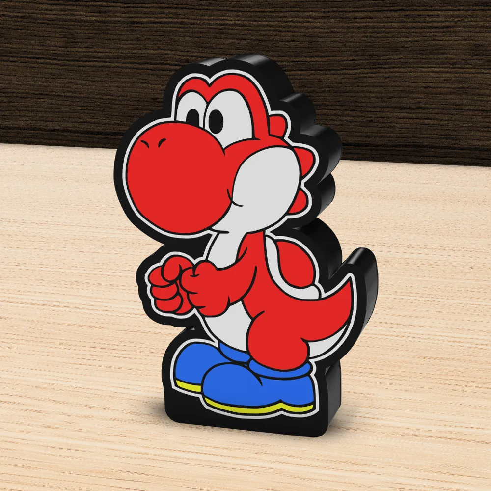 Red Yoshi Lightbox LED Lamp by Magic Studio 3D - MakerWorld