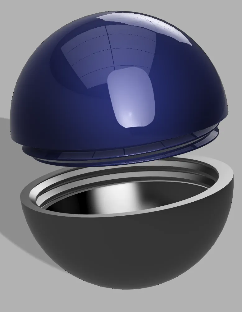 Kugel mit Schraubgewinde (Screwable Sphere) by Fredster - MakerWorld