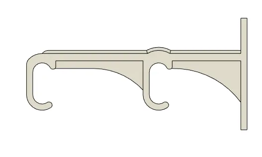 Curtain Track Rail Brackets by CDP CREATIVE DESIGN PROJECTS - MakerWorld