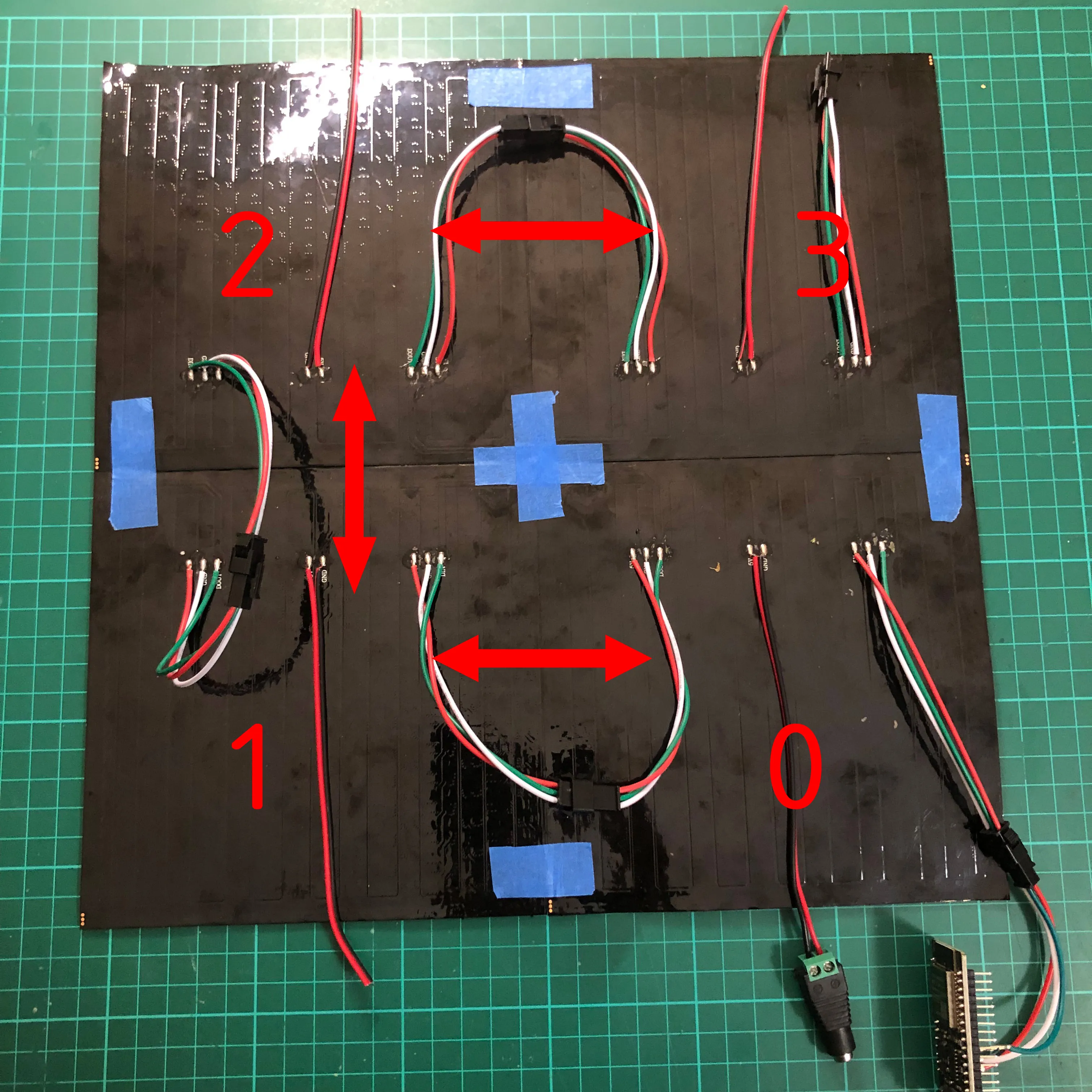 32x32 LED Matrix Frame with Diffuser Grid by fractalnoise MakerWorld ...