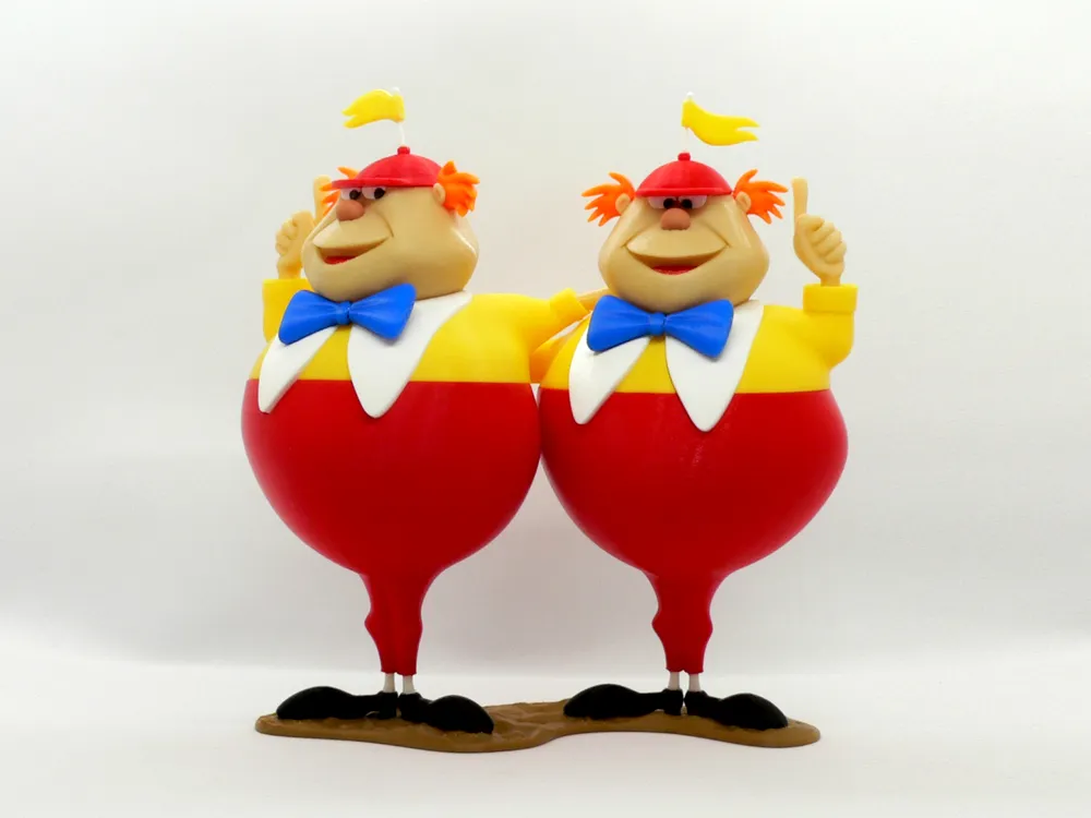 Tweedledee and Tweedledum by reddadsteve - MakerWorld