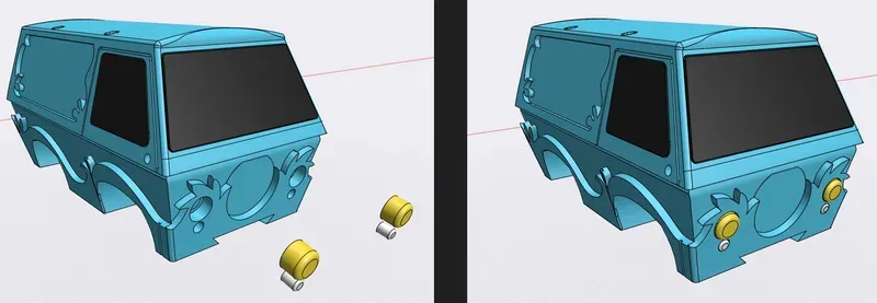 Mystery Machine - Free 3D Print Model - MakerWorld