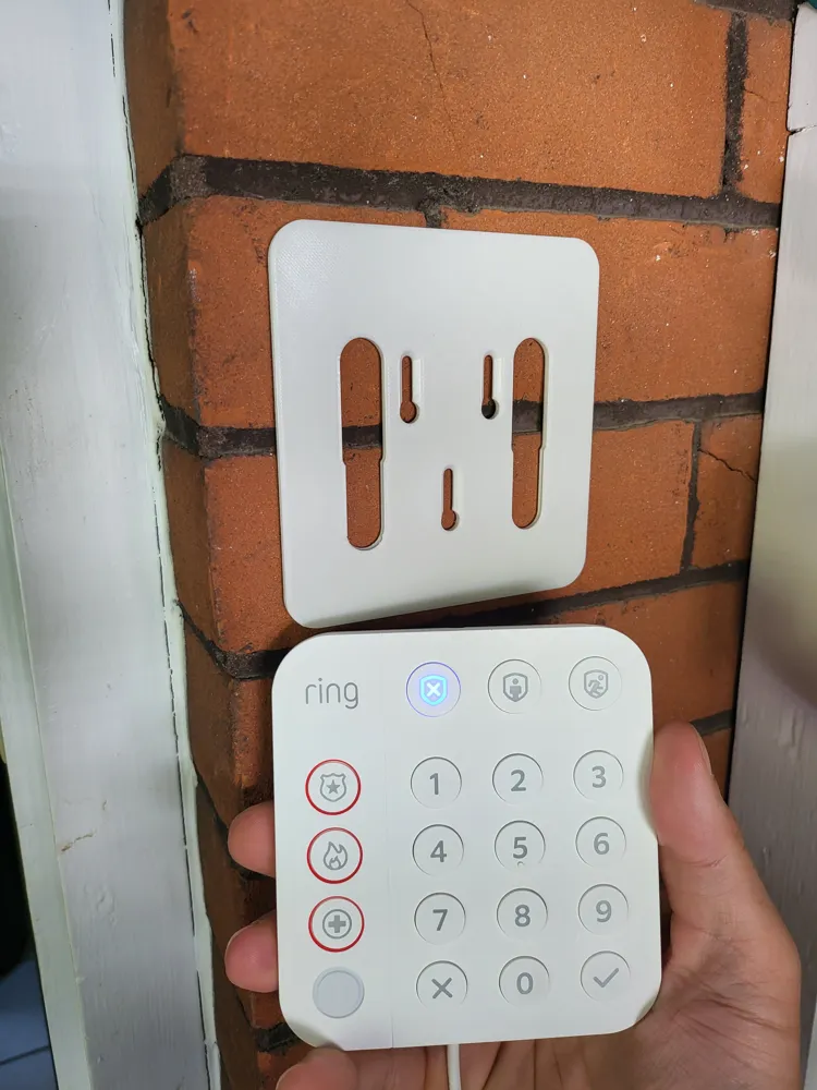 Ring Alarm Keypad (Gen 2) Wall Mount - Free 3D Print Model - MakerWorld