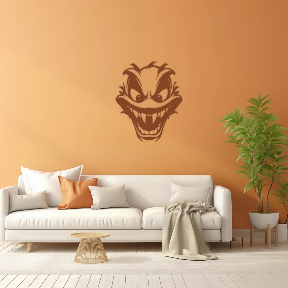Creepy Donald Duck Wall Art by Ri0m0. - MakerWorld