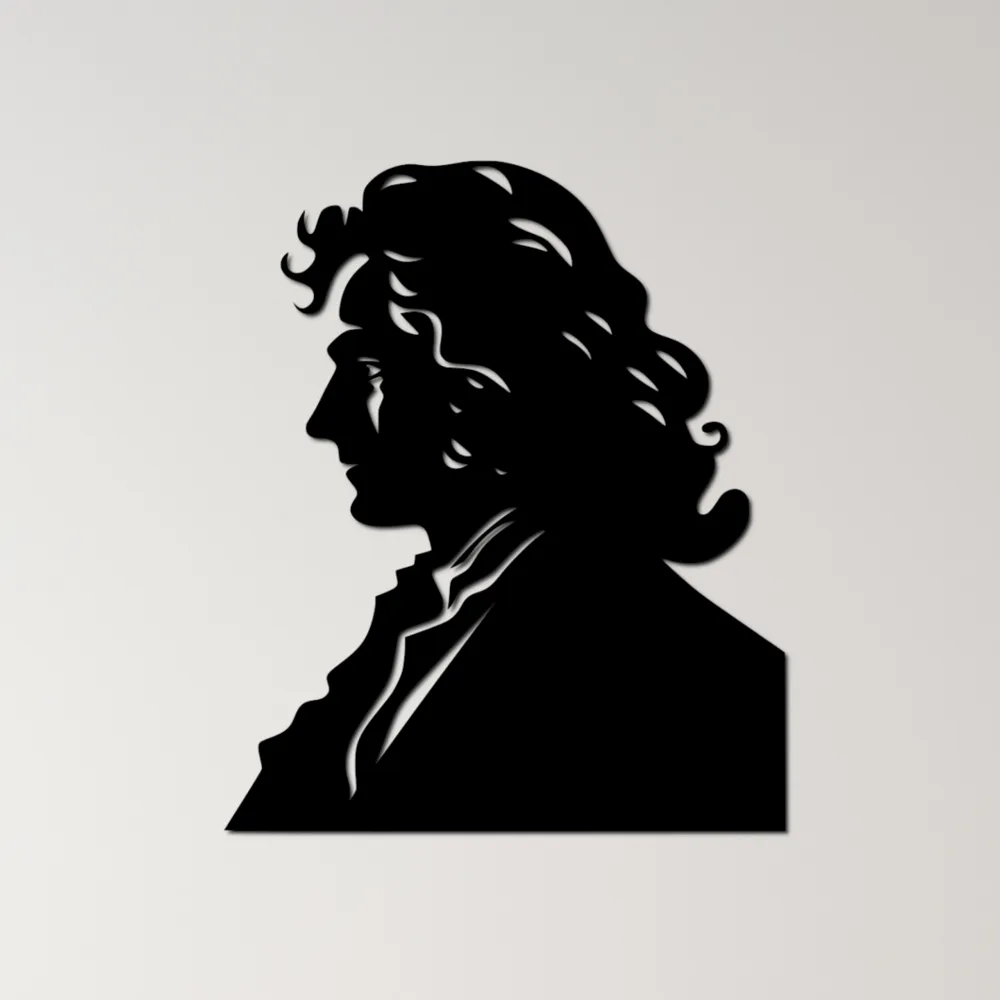 Isaac Newton Wall Art by Ri0m0. - MakerWorld