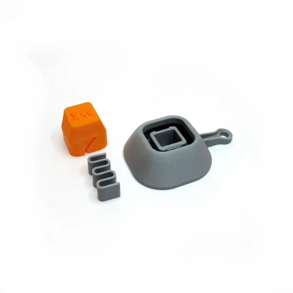 KEYBOARD SINGLE BUTTON KEYRING ESC by StatusSymbol MakerWorld: Download ...
