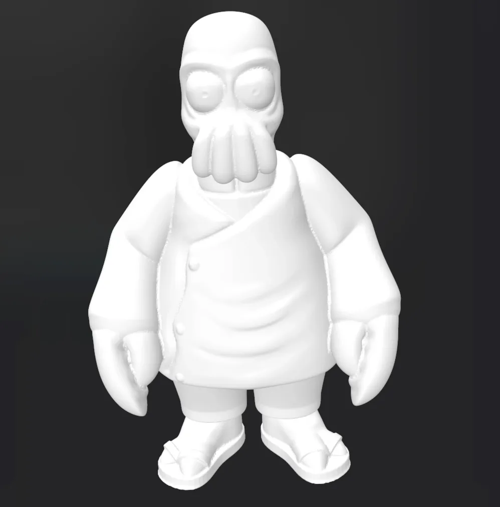 Futurama Zoidberg by 19Maury85 - MakerWorld