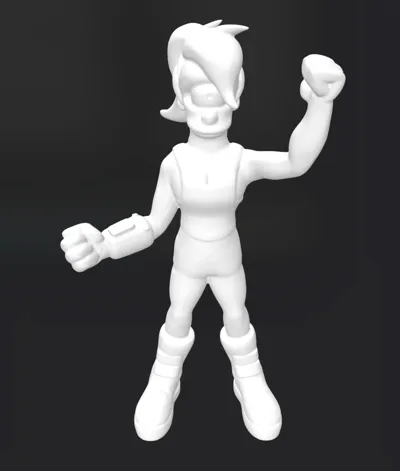 Fanart Futurama Turanga Leela by user_1043332969 - MakerWorld