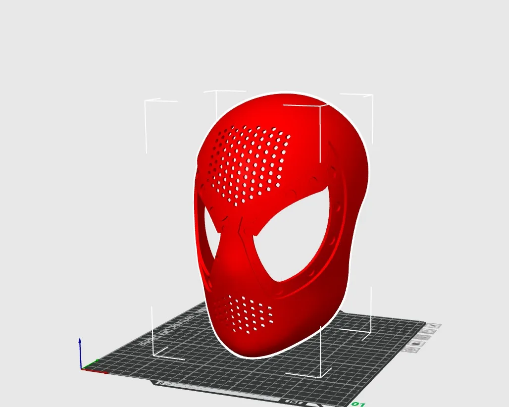 spiderman mask - Free 3D Print Model - MakerWorld
