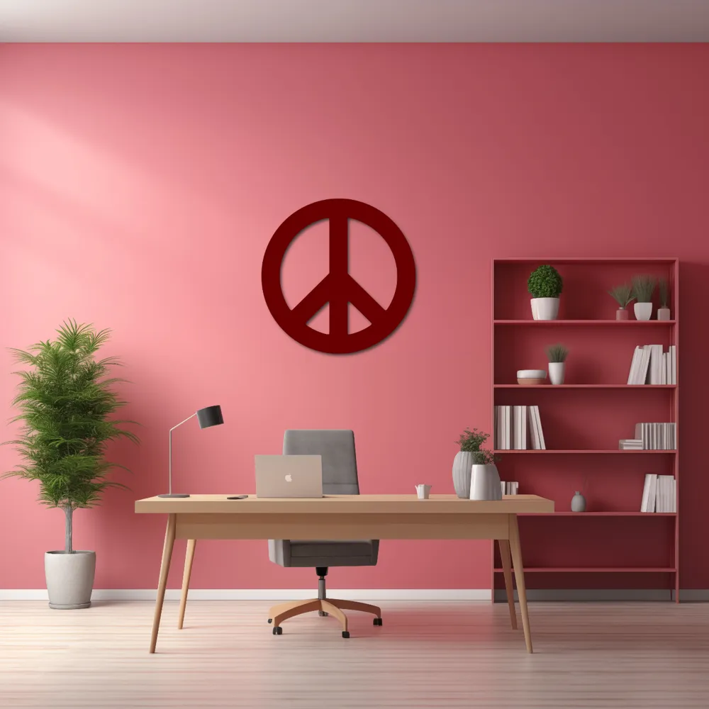 Peace Symbol Wall Art by Ri0m0. - MakerWorld