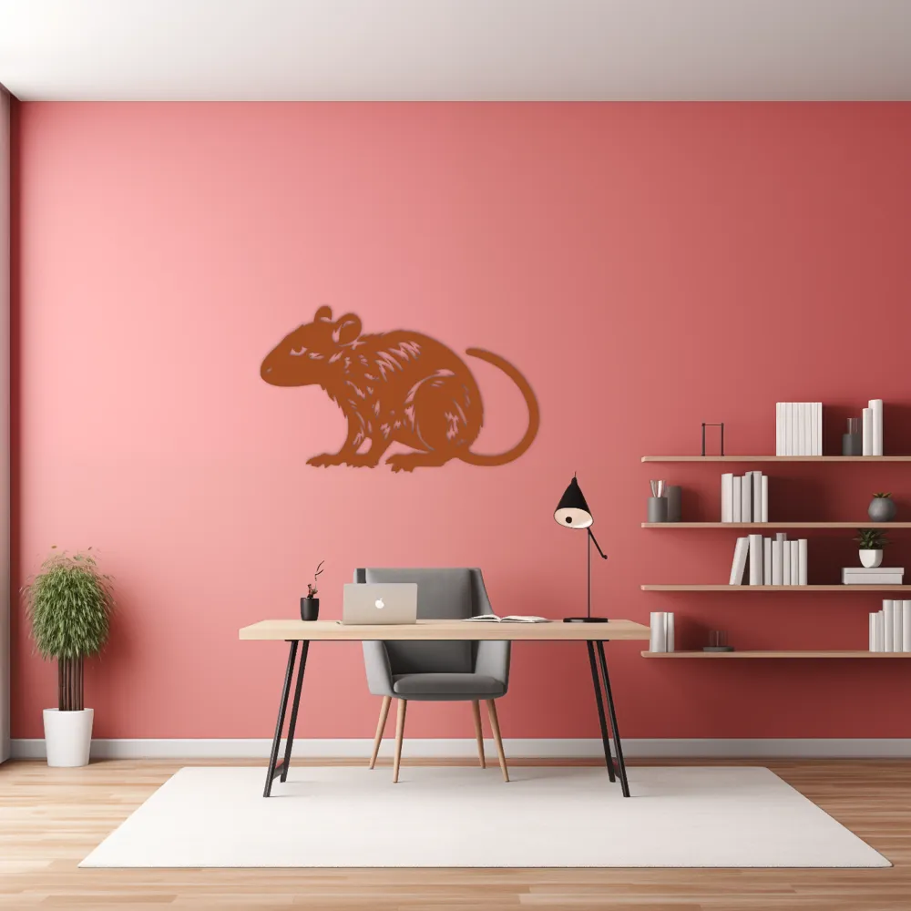 Rat Wall Art by Ri0m0. - MakerWorld