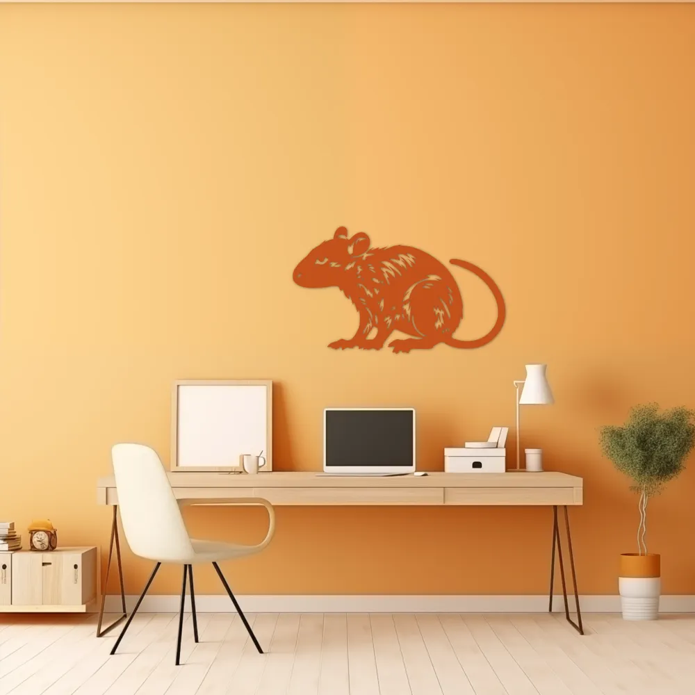 Rat Wall Art by Ri0m0. - MakerWorld